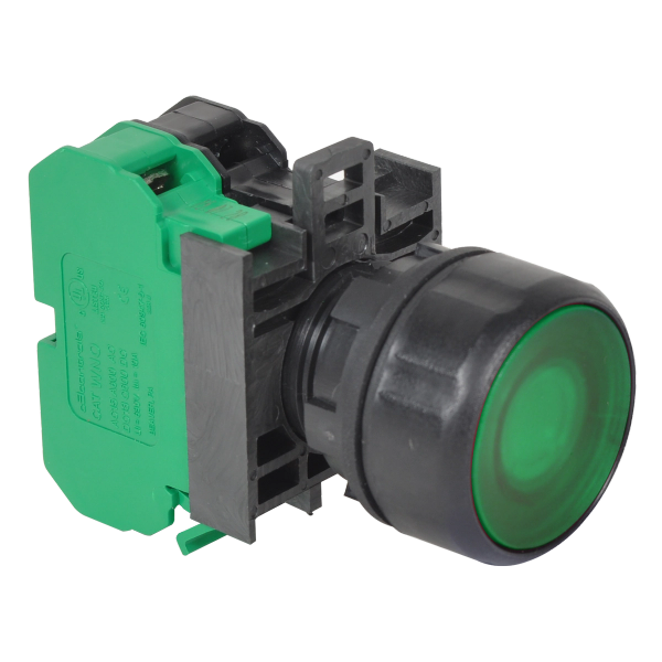 22mm IEC Push Buttons Pilot Devices with Snap-on Contact Blocks ...