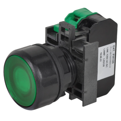 22mm IEC Push Buttons Pilot Devices with Snap-on Contact Blocks ...