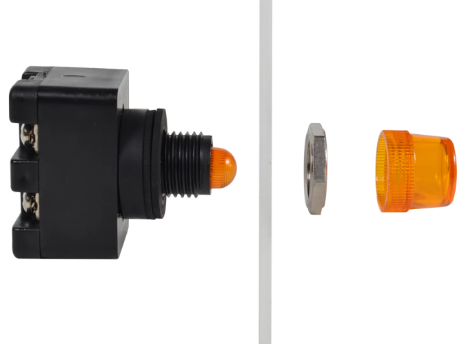 16mm Indicating Pilot Lights with LED Lamps for Pilot Devices - c3controls