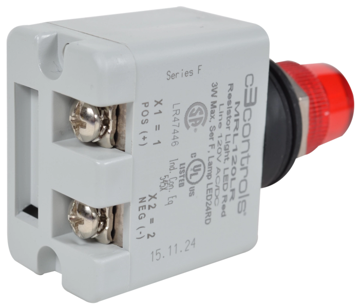 16mm Indicating Pilot Lights with LED Lamps for Pilot Devices - c3controls