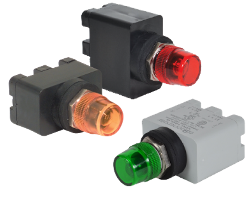 16mm Indicating Pilot Lights with LED Lamps for Pilot Devices - c3controls