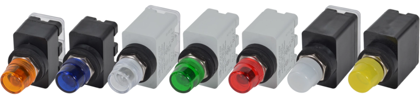 16mm Indicating Pilot Lights with LED Lamps for Pilot Devices - c3controls