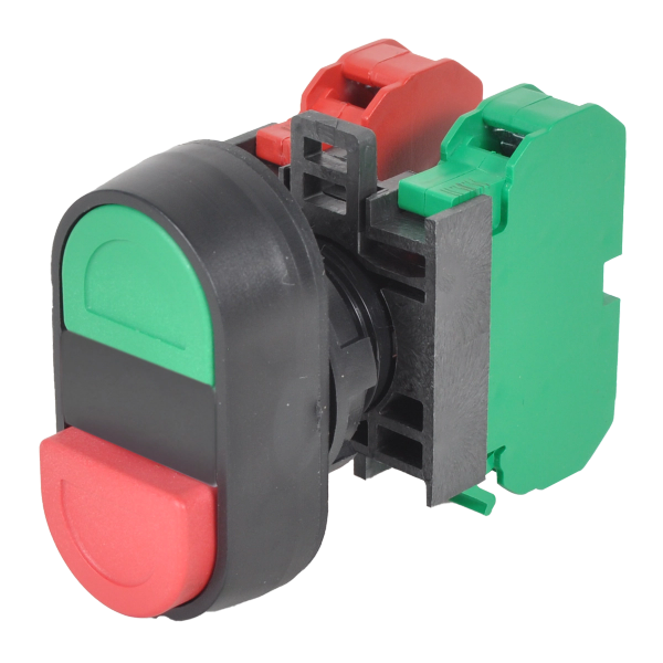 22mm IEC Push Buttons Pilot Devices with Snap-on Contact Blocks ...