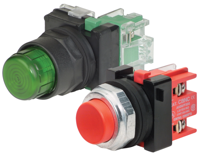 Buy 30mm Industrial Push Buttons - c3controls