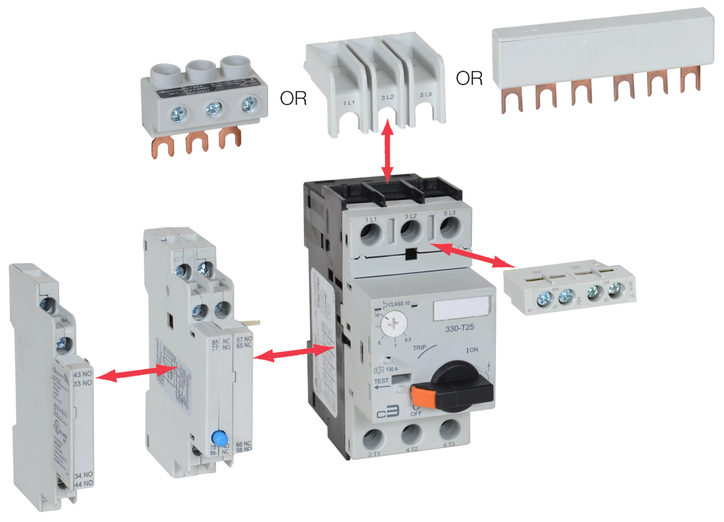 Motor Protection Circuit Breaker Accessories : Open & Enclosed - c3controls