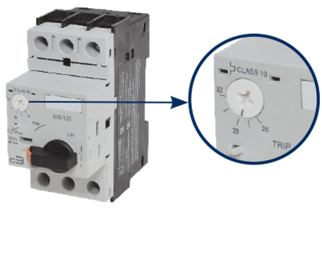 Thermal & Magnetic Trip Elements for Motor Protection Circuit Breakers ...