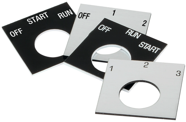 Order 22mm & 30mm IEC Legend Plates Operator - c3controls