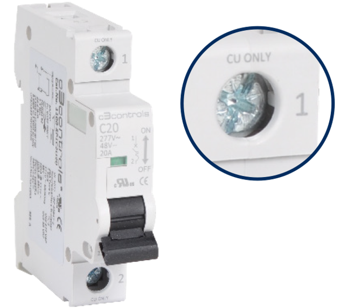 Buy UL 489 & UL 1077 Miniature Circuit Breakers for both AC and DC ...