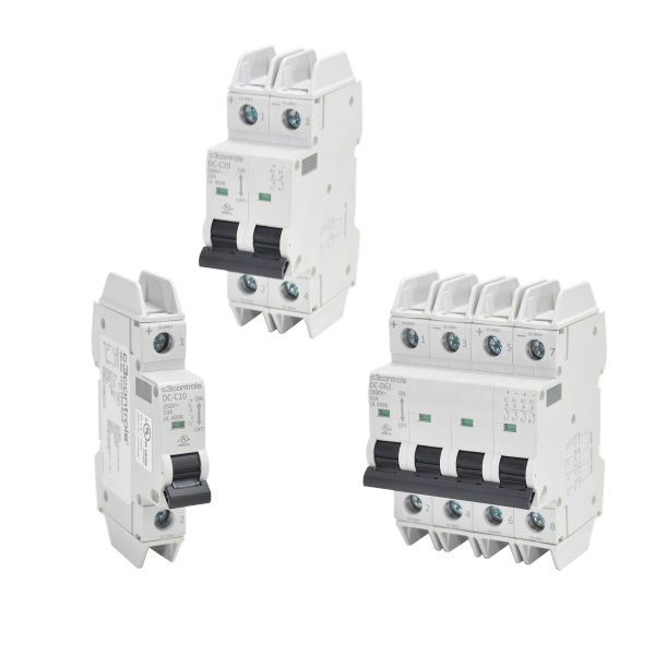Buy Miniature Circuit Breakers : UL 489B, DC Rated - c3controls