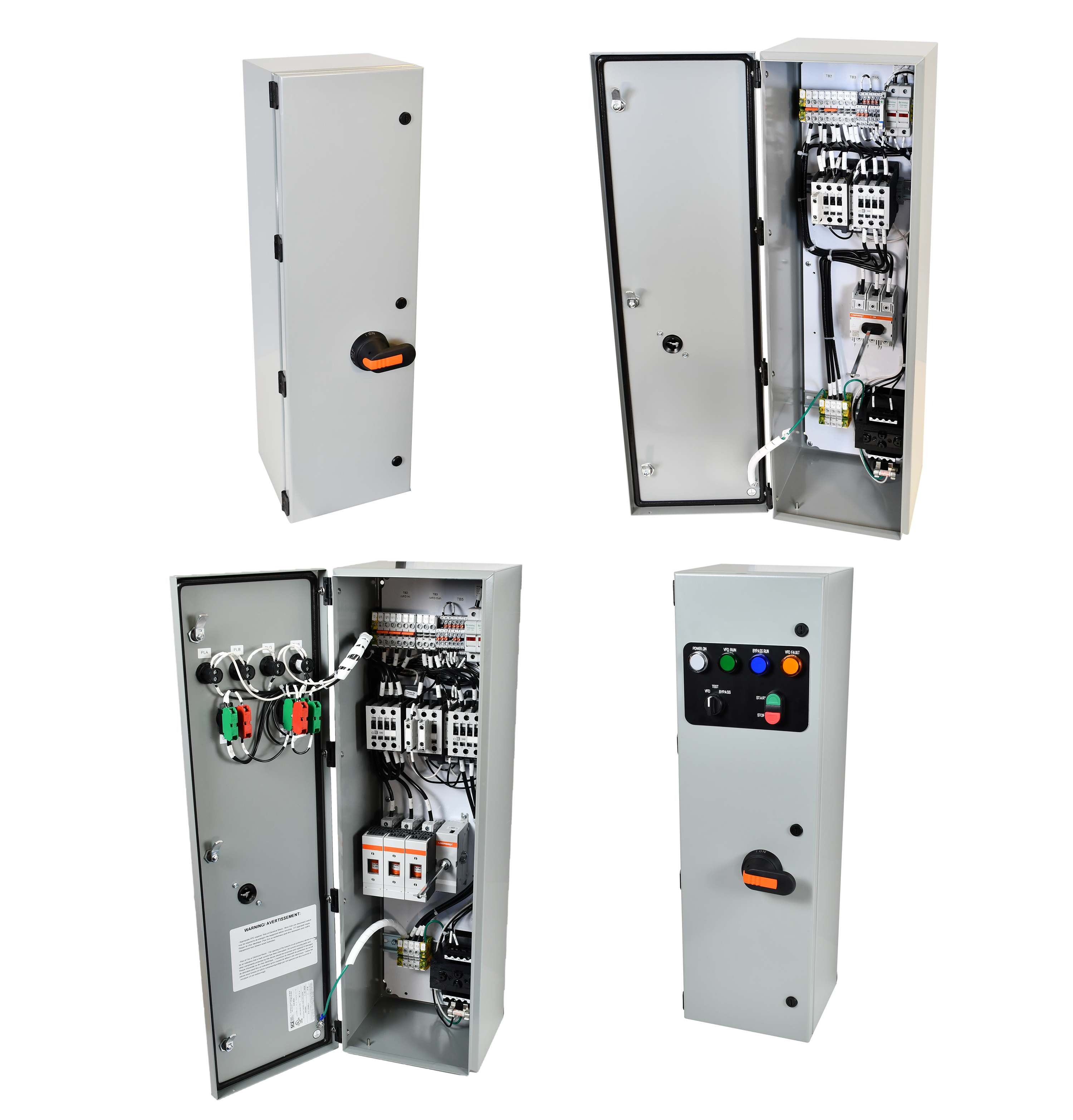 Buy VFD Bypass Panels - UL508A Bottom Mount - c3controls