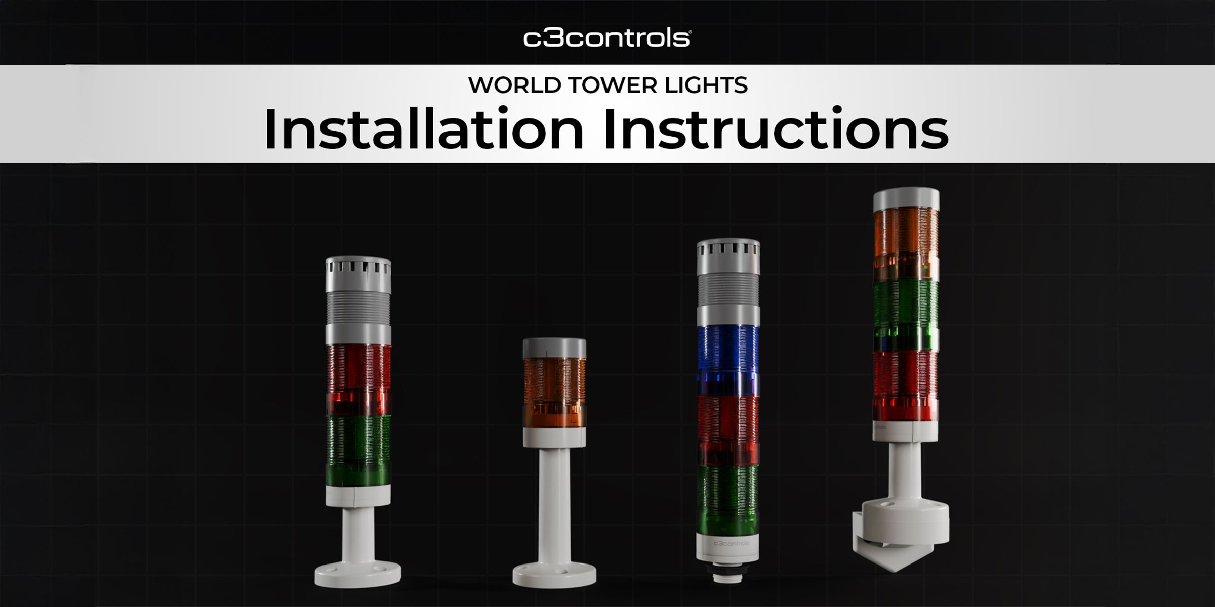 How to Install Tower Lights: A Step-by-Step Video Guide | c3controls - c3controls