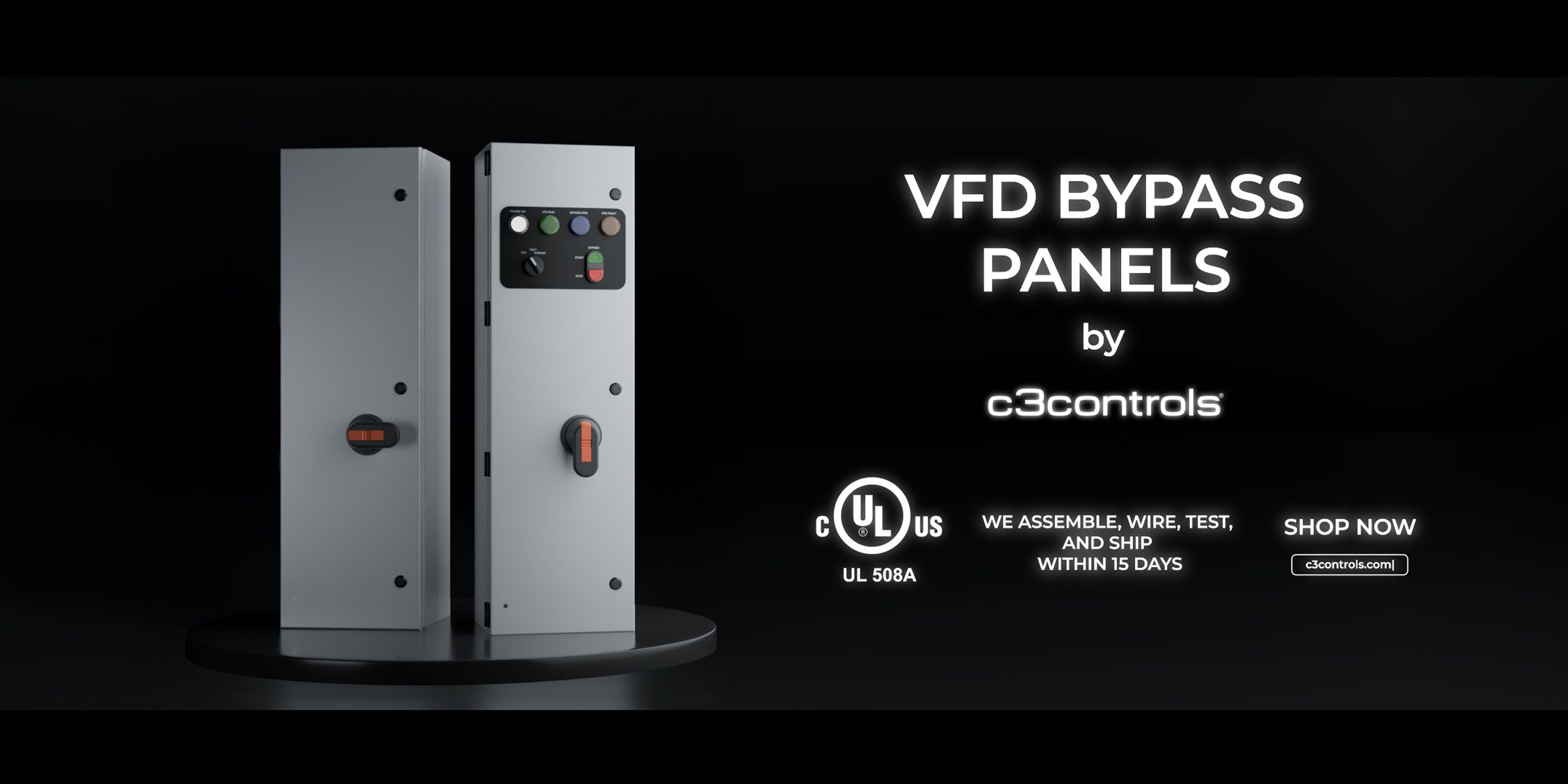 Optimize Space with Our Slim VFD Bypass Panel | Built for Industrial ...
