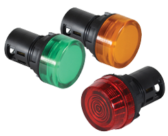 Full Voltage 110V Green Color LED 22mm IEC c3controls W22UNR-120LG-WNLG ...